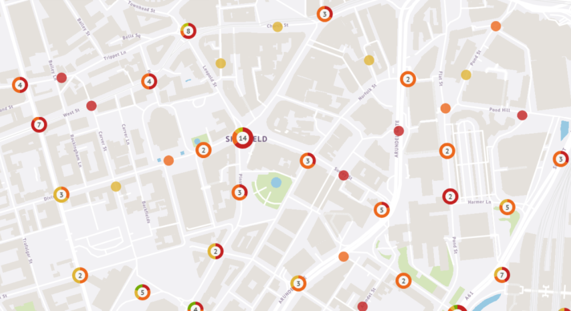 Active Travel Map: Sheffield City Region crowdsources walking and ...