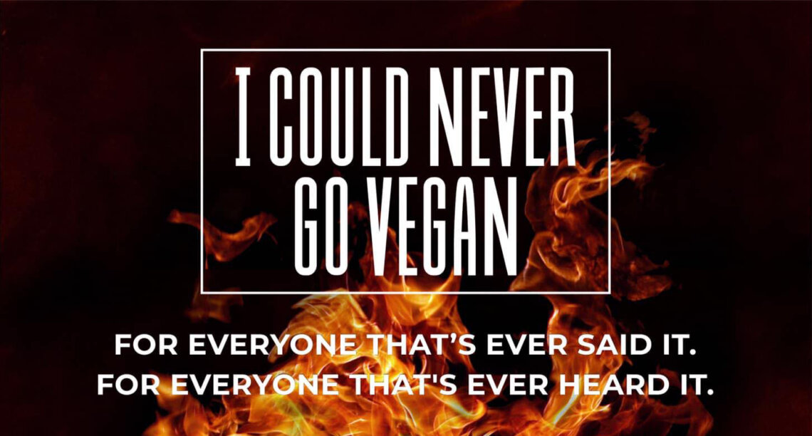"A whistle-stop tour of common objections to veganism": I Could Never ...