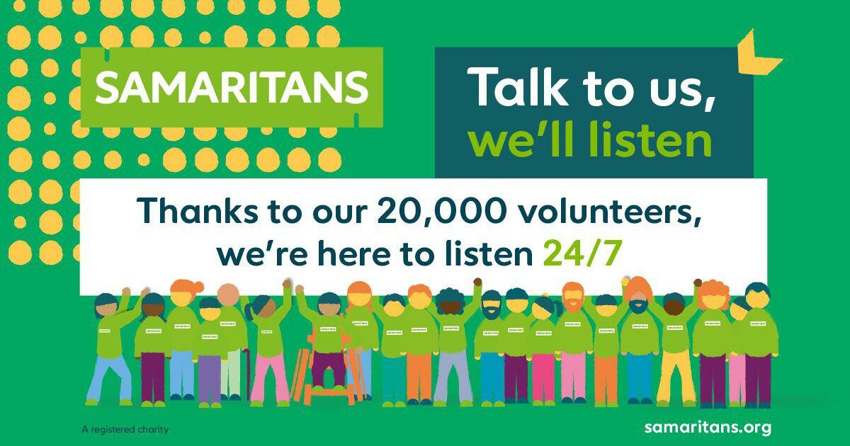 Sheffield Samaritans - Charity raises awareness of Talk to Us emotional ...