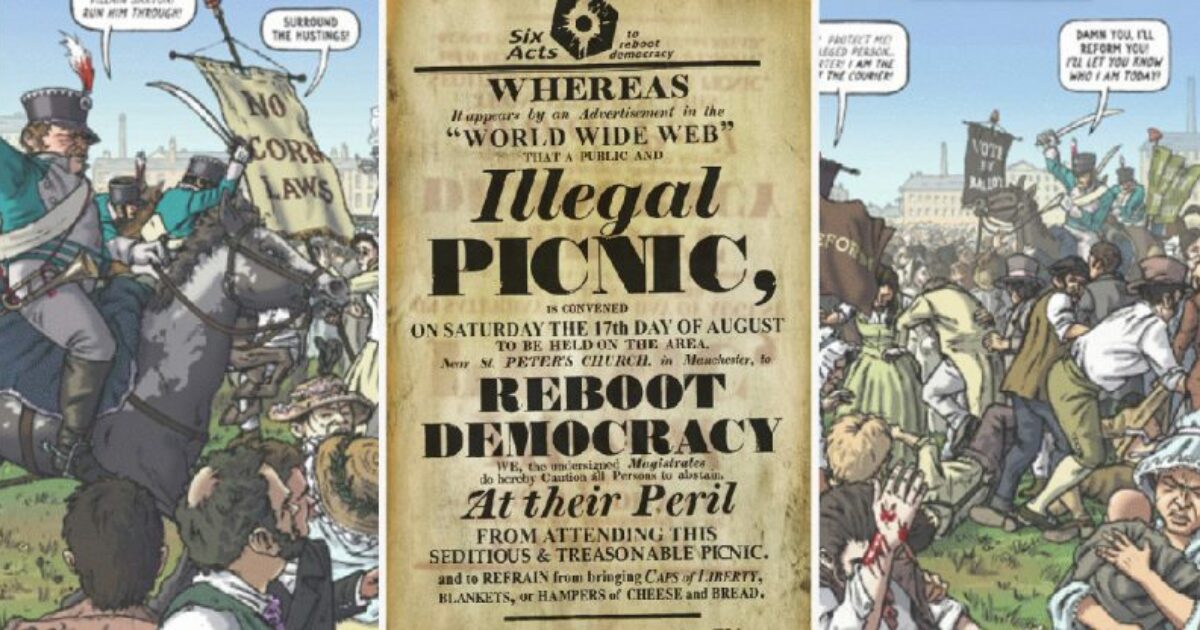 The Six Acts, inspired by Peterloo, aims to reboot democracy now. | Now ...