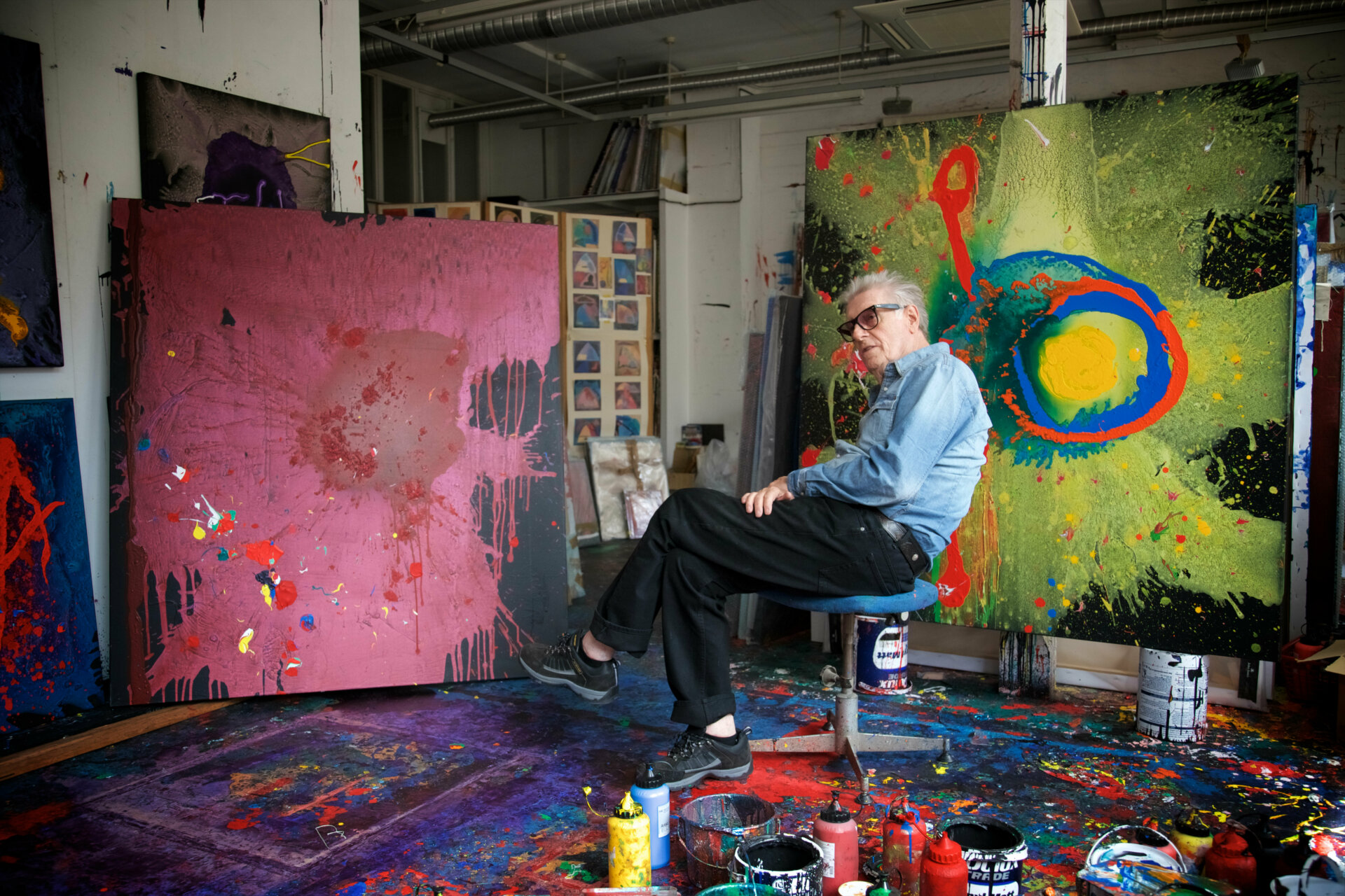 John Hoyland - The Last Paintings | Now Then Sheffield